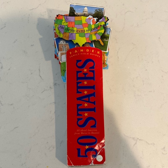 Fandex | Toys | Gander Family Field Guides 5 States All About America ...